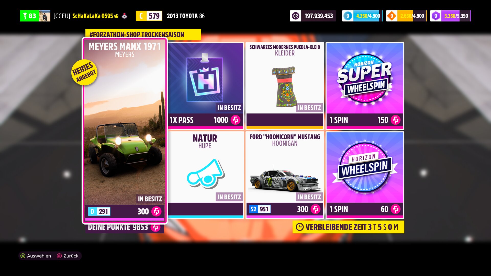 FH5 Forzathon Shop