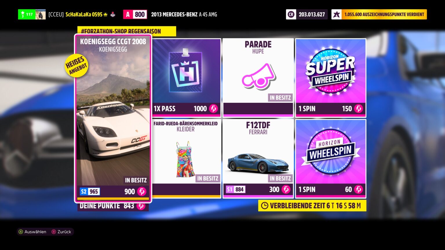 FH5 Forzathon Shop